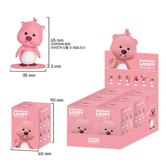 ZANMANG LOOPY Mini Figure Ver.1 Blind Box – Crazy Monster